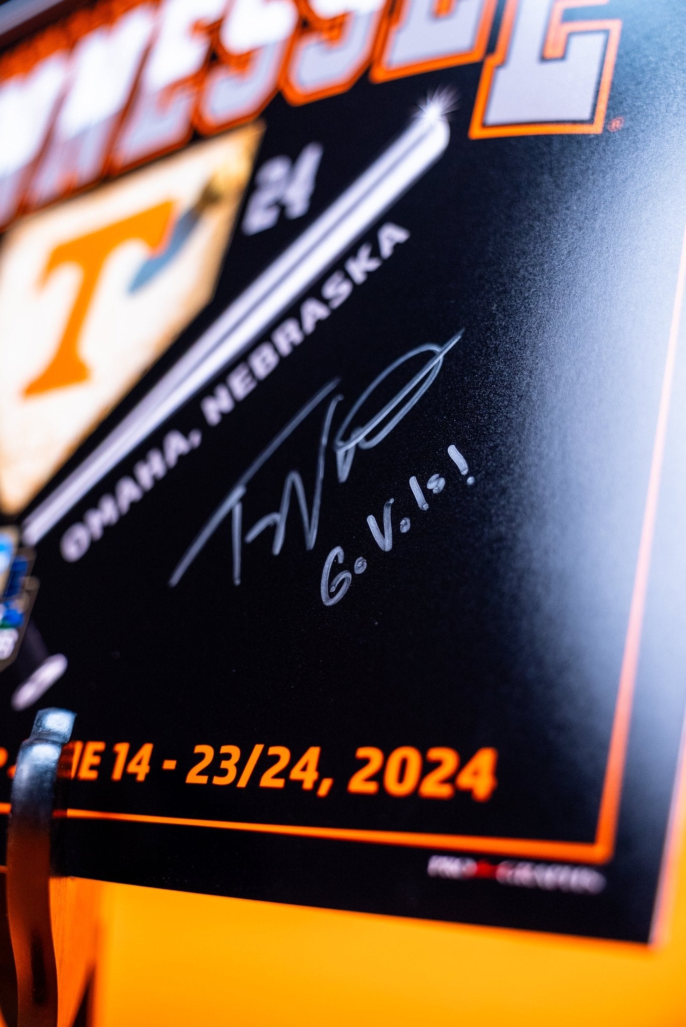 Tony Vitello Autographed 16x20 Baseball Poster – The Volunteer Club