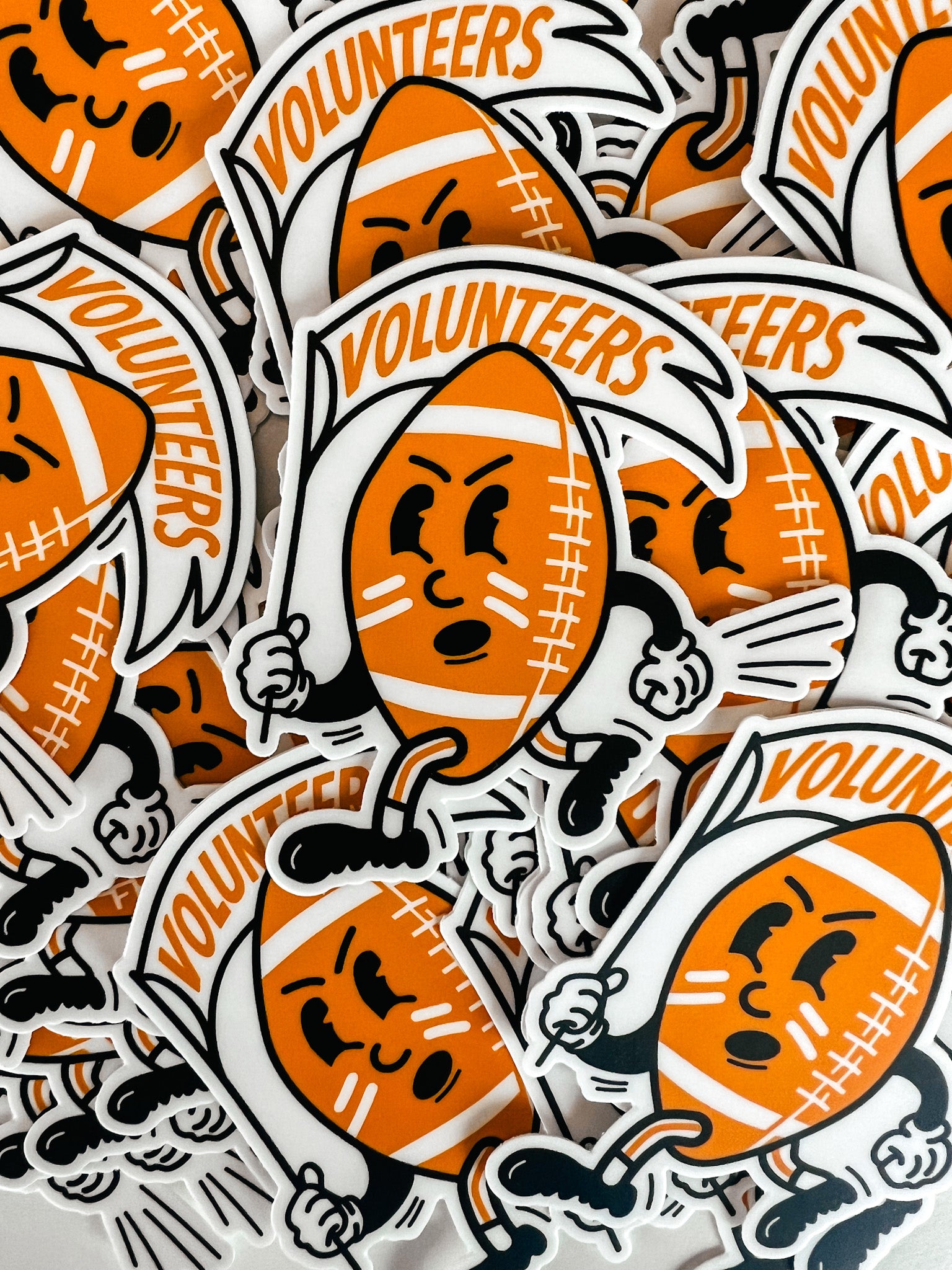 Mr. Football Sticker – The Volunteer Club